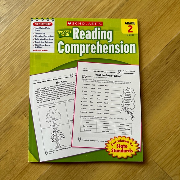 Scholastic | Other | New Scholastic Success With Reading Comprehension ...